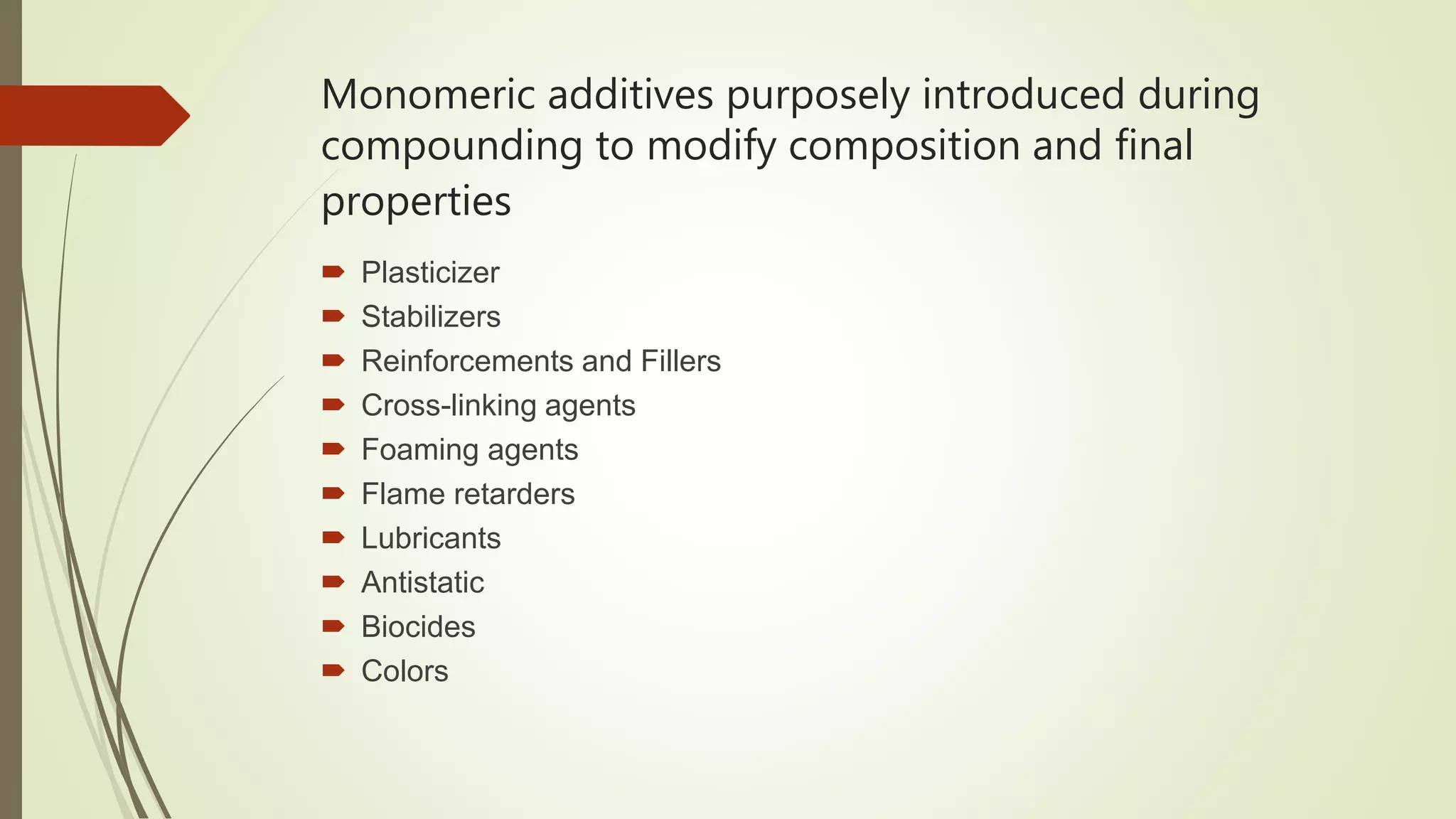 Chemical composition of rubber and plastic and other compound | PPTX