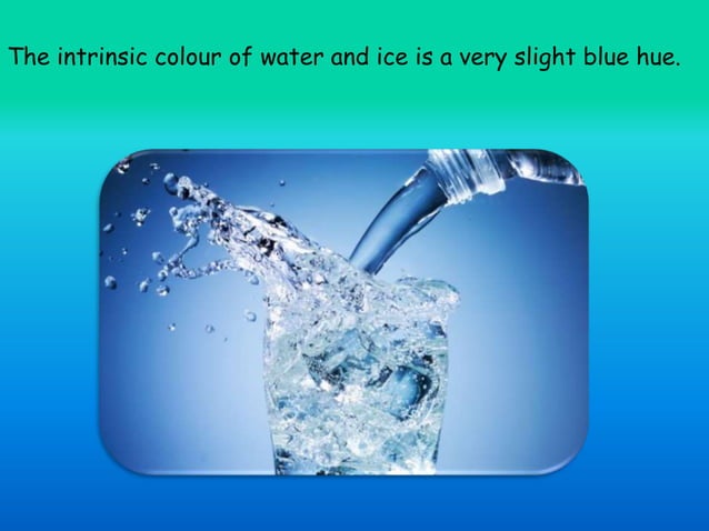 Chemical composition of water | PPTX