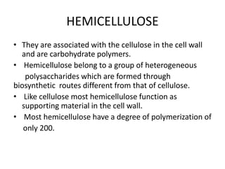 WOOD CHEMICAL COMPONENTS | PPTX