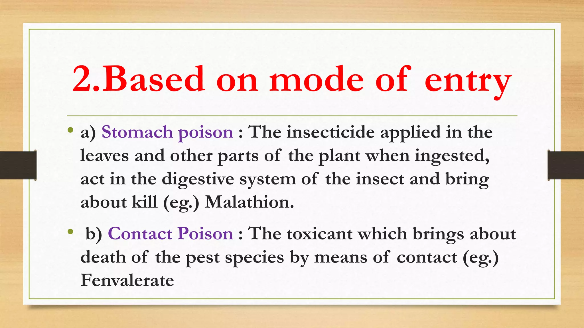 Chemical control | PPTX