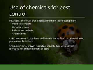 Chemical control of insect pest in cultivation | PPTX | Gardening | Home & Garden