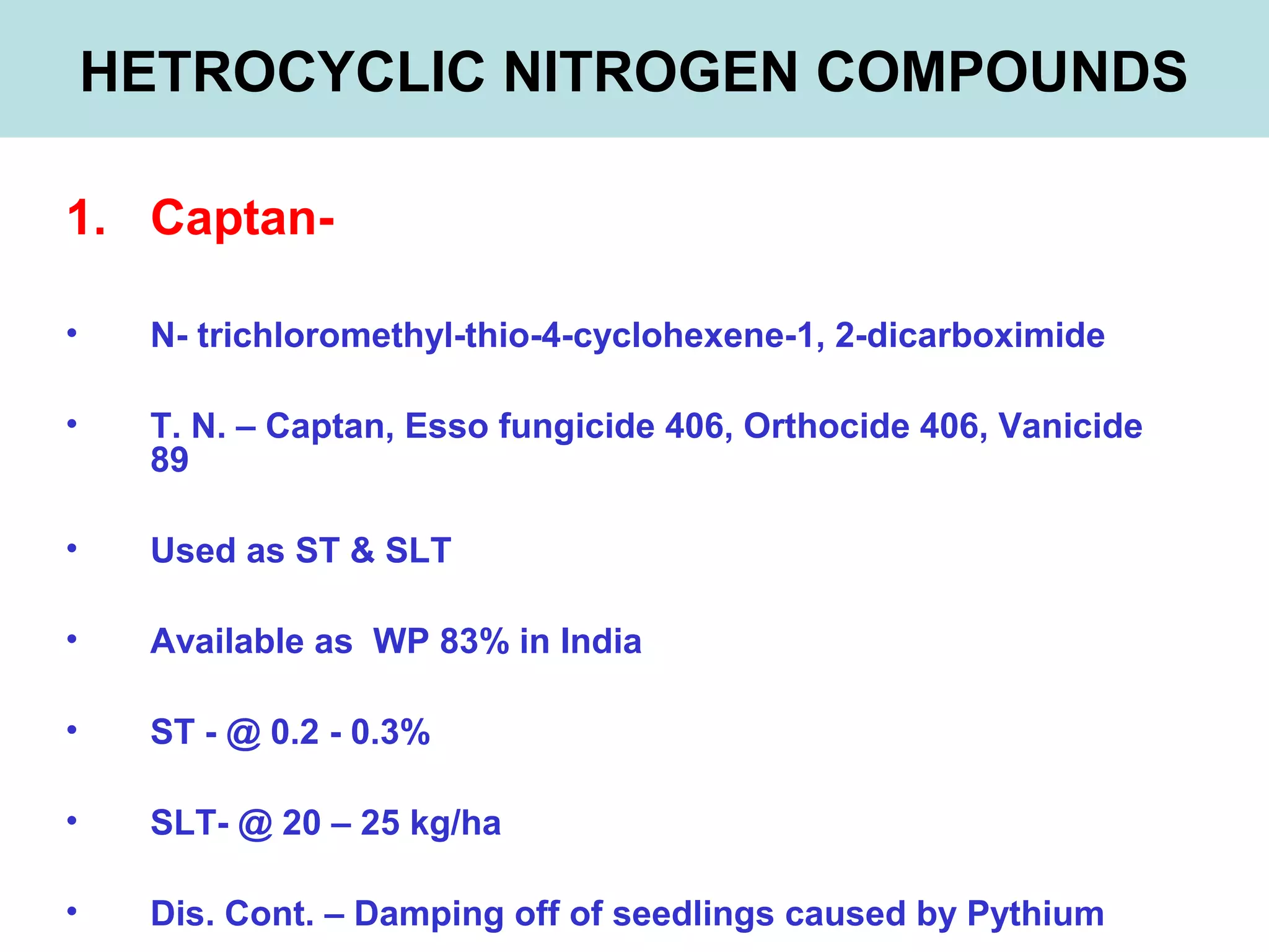 Chemical control of plant disease | PPT