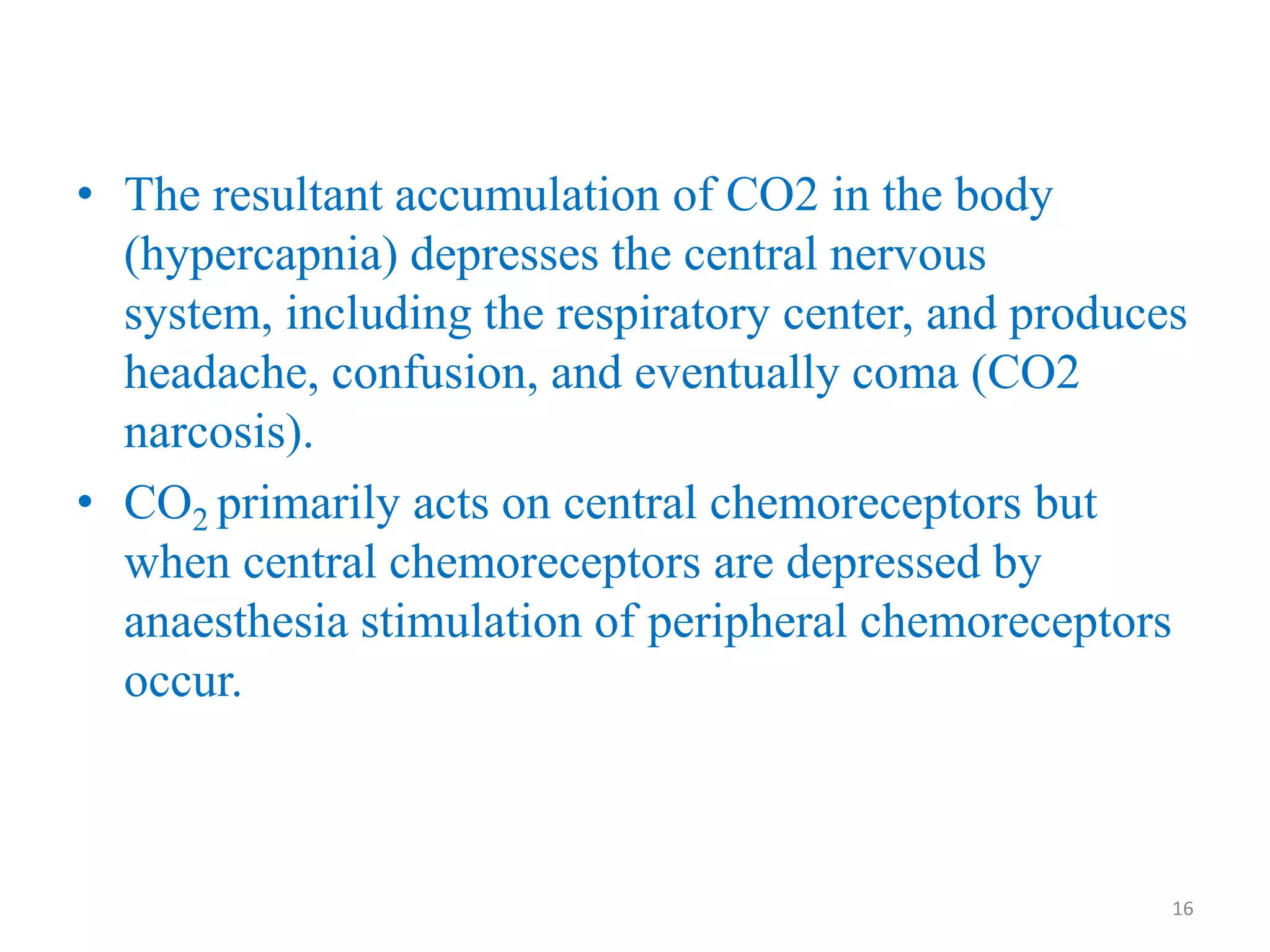 Chemical control of respiration | PPTX