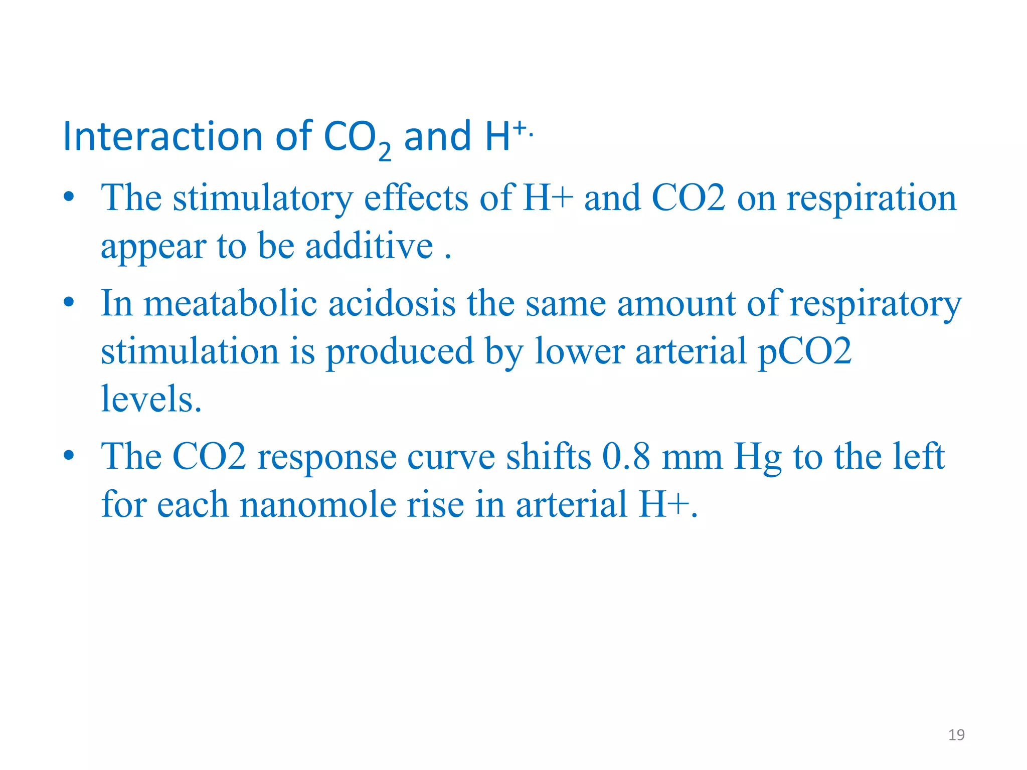 Chemical control of respiration | PPTX