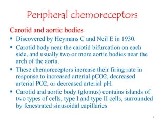 Chemical control of respiration | PPTX