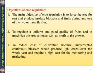 Chemical crop regulation by Y. Pooja | PPTX