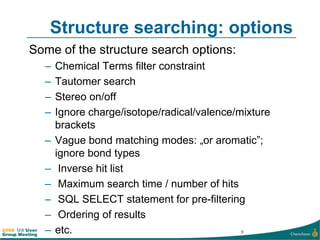 Chemical Database Management J Chem Base And J Chem Cartridge: US UGM ...