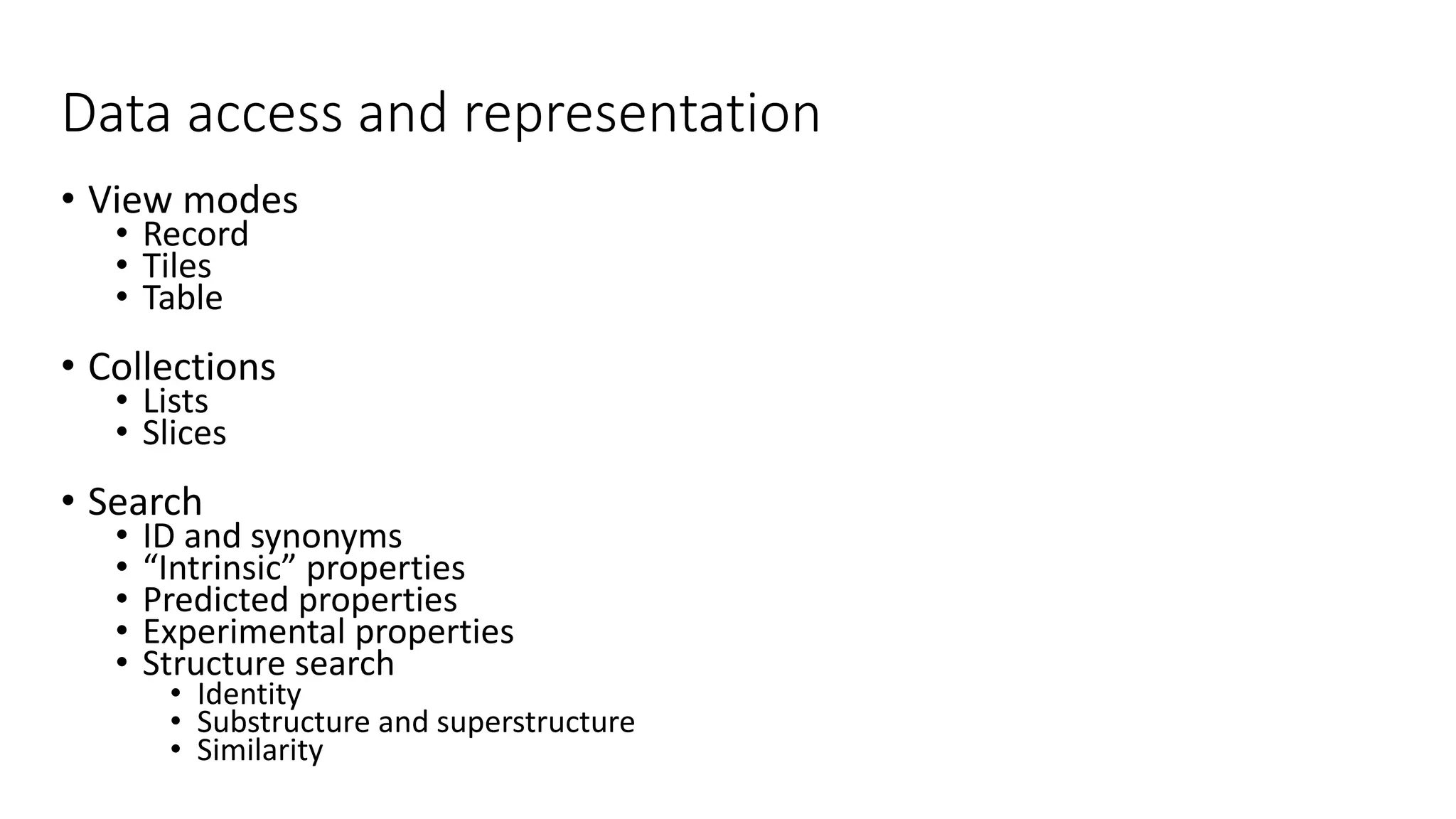 Evolution of public chemistry databases: past and the future | PPT