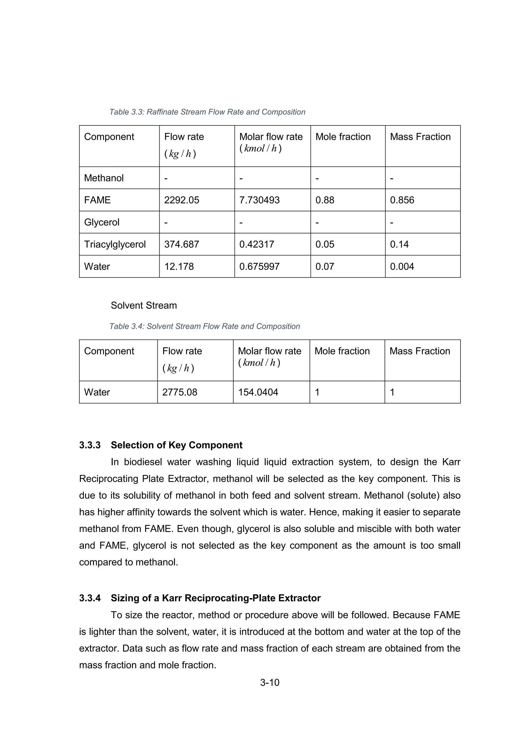 Chemical Design of Extraction Column | PDF