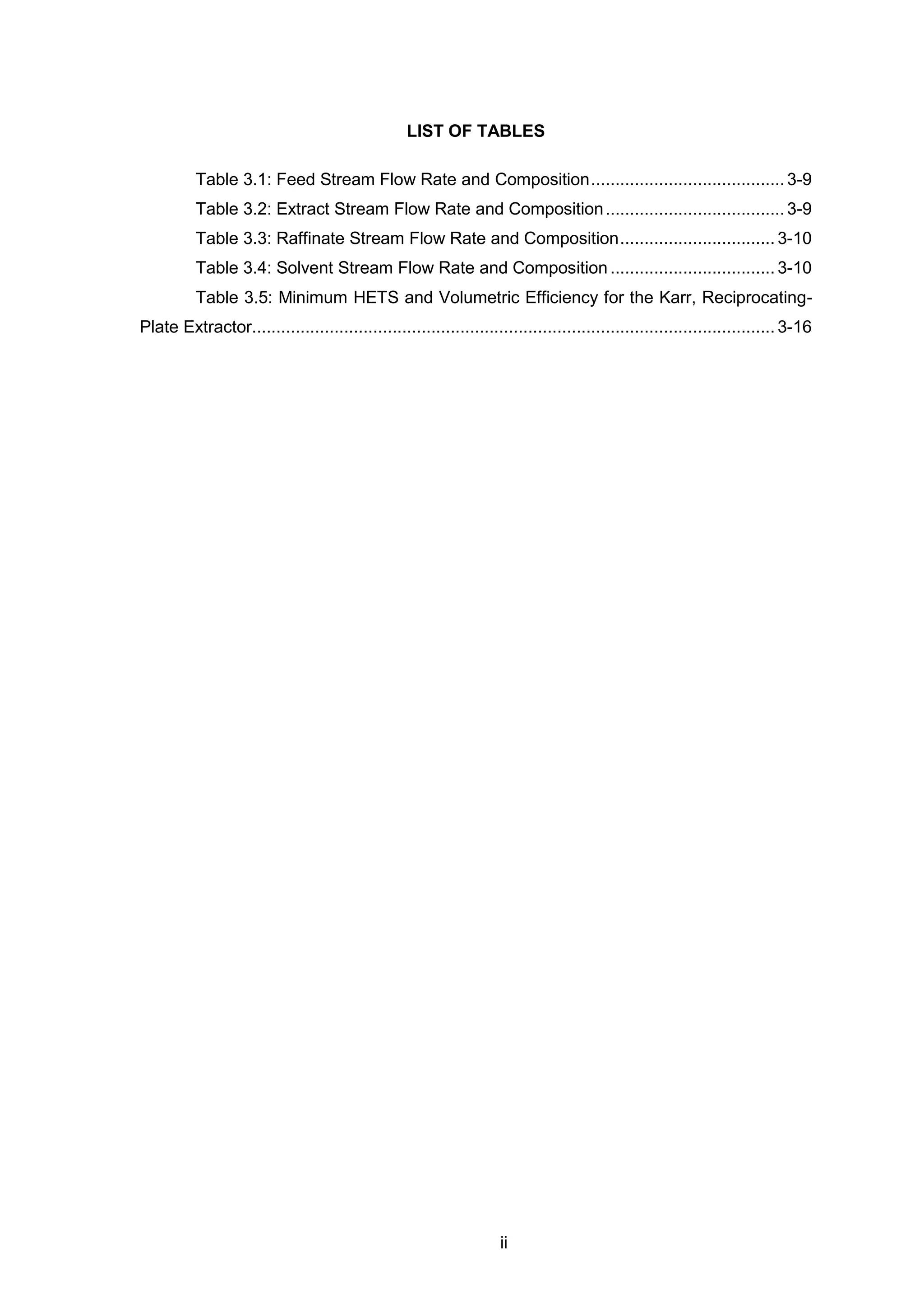 Chemical Design of Extraction Column | PDF