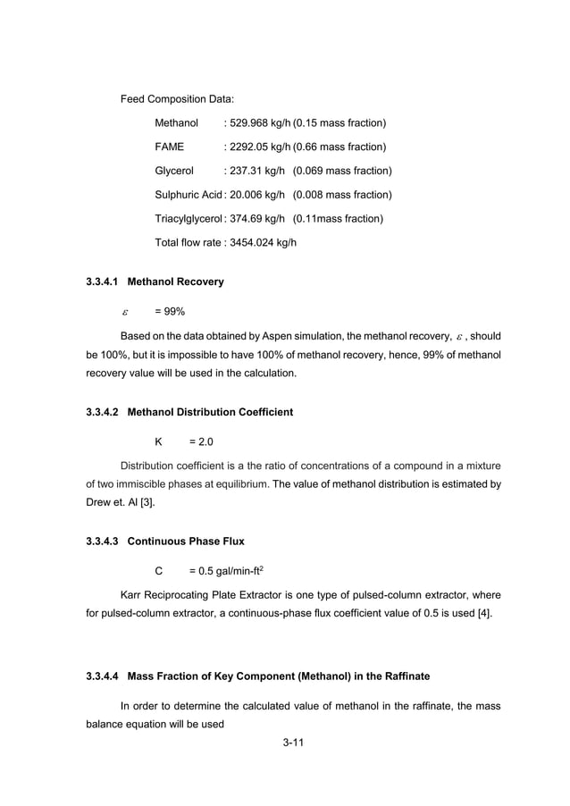 Chemical Design of Extraction Column | PDF