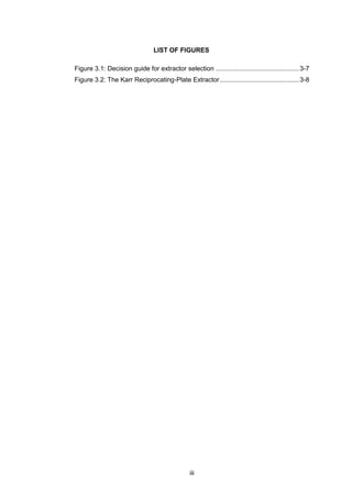Chemical Design of Extraction Column | PDF