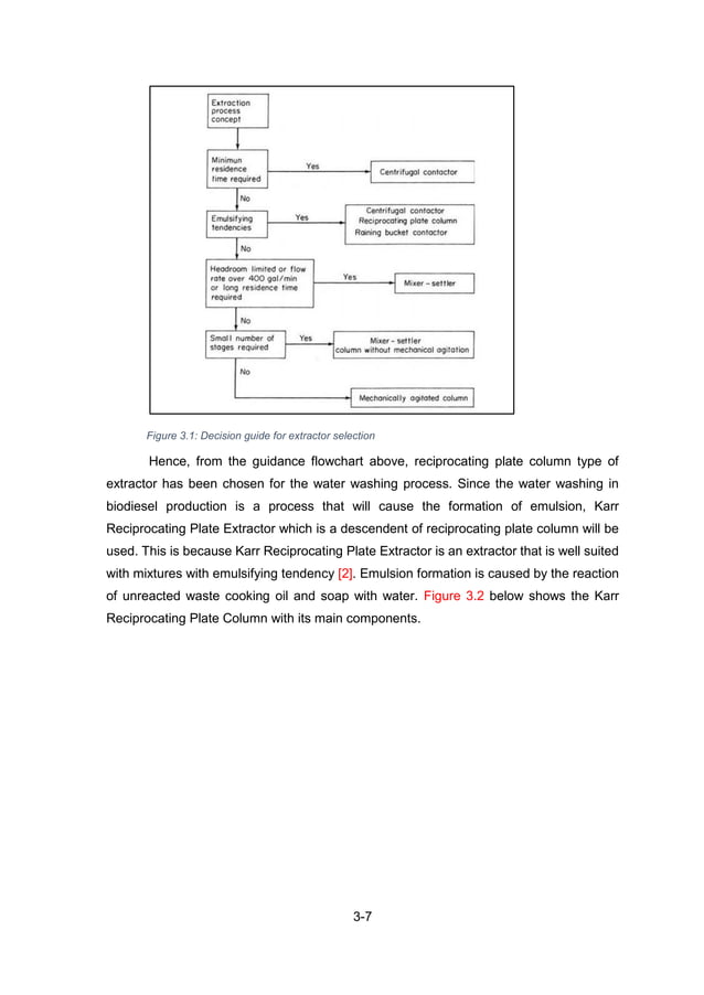 Chemical Design of Extraction Column | PDF