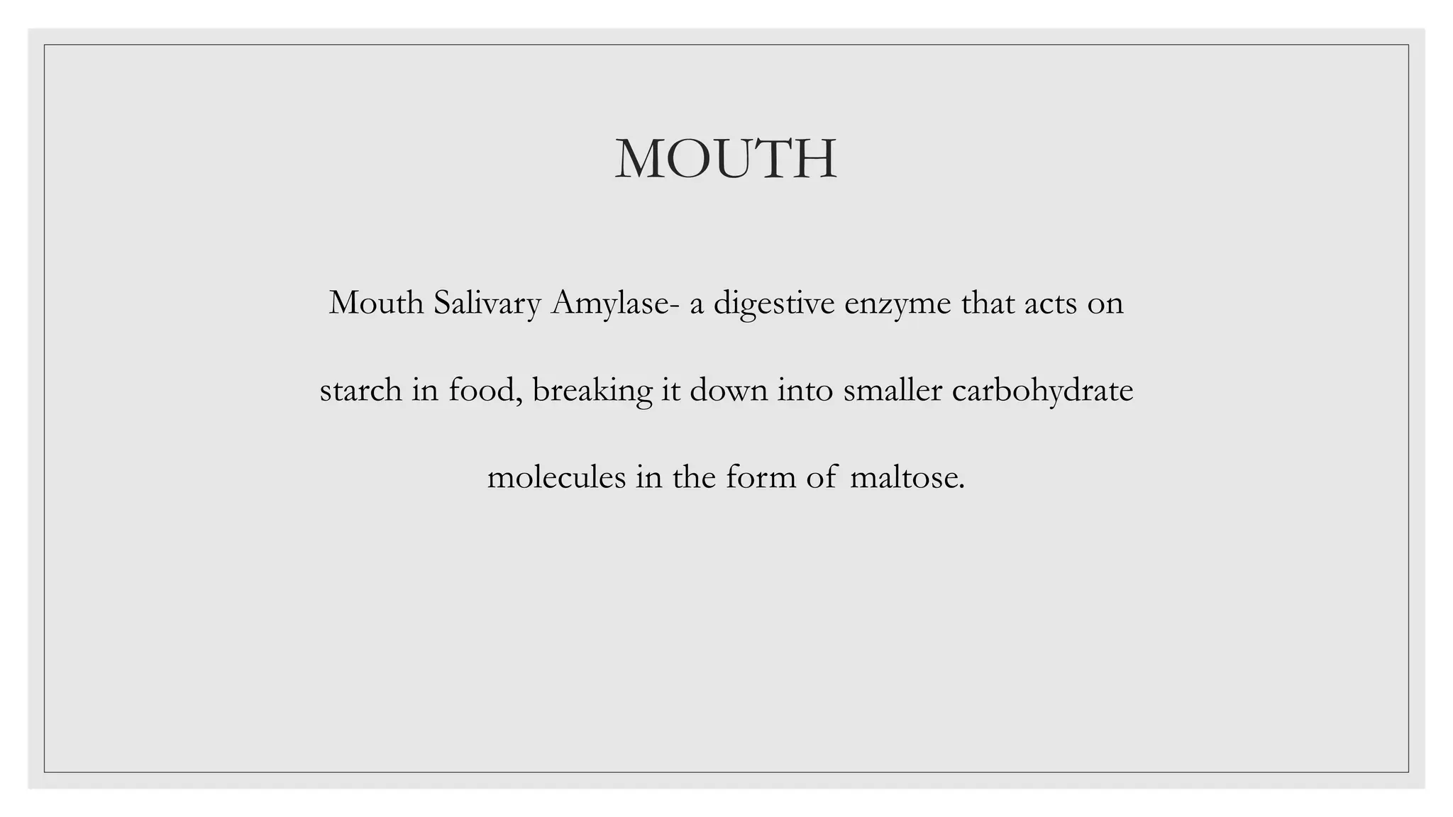 CHEMICAL DIGESTION of Human with small definition | PPTX