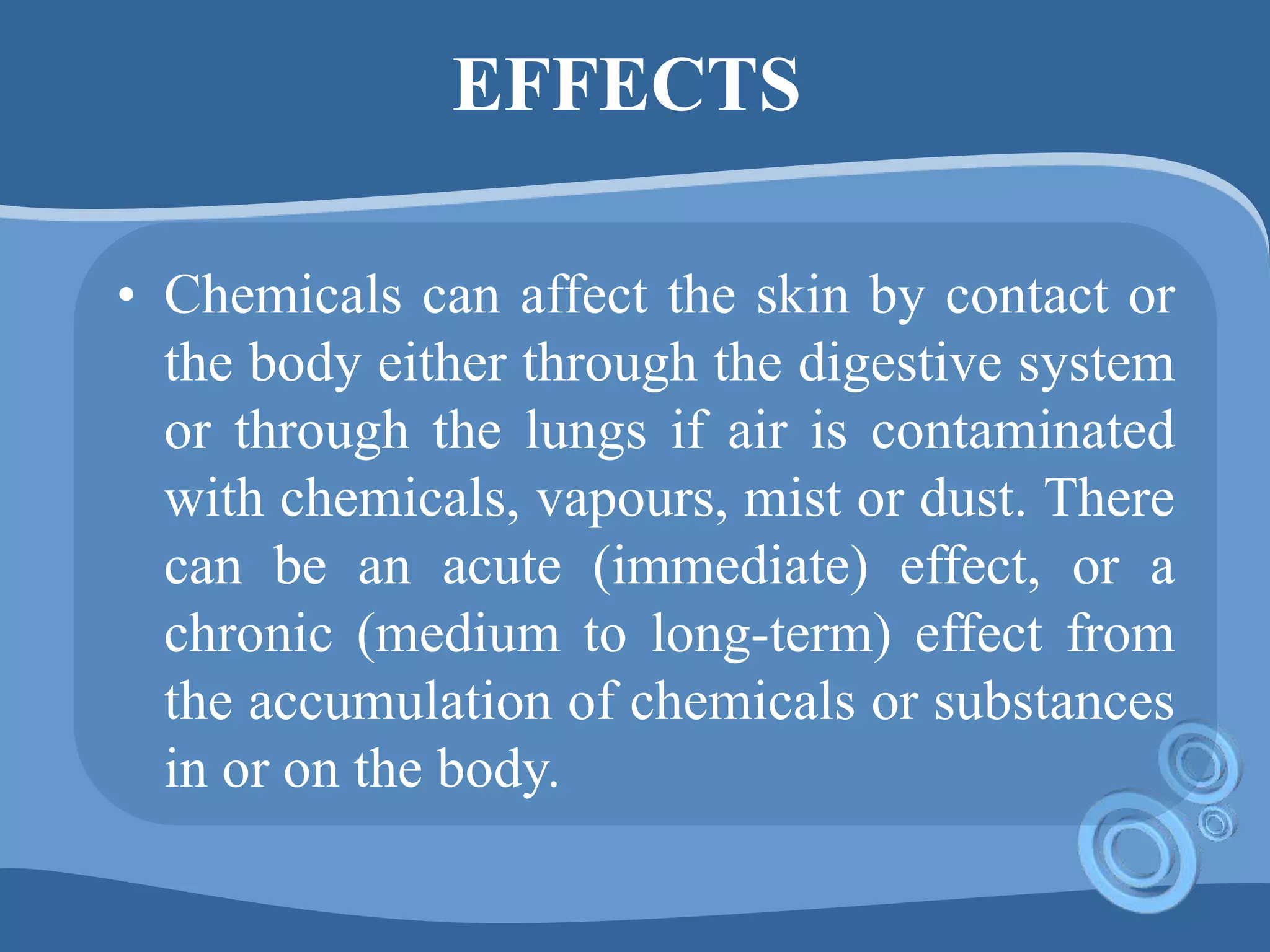 Chemical disasters | PPTX