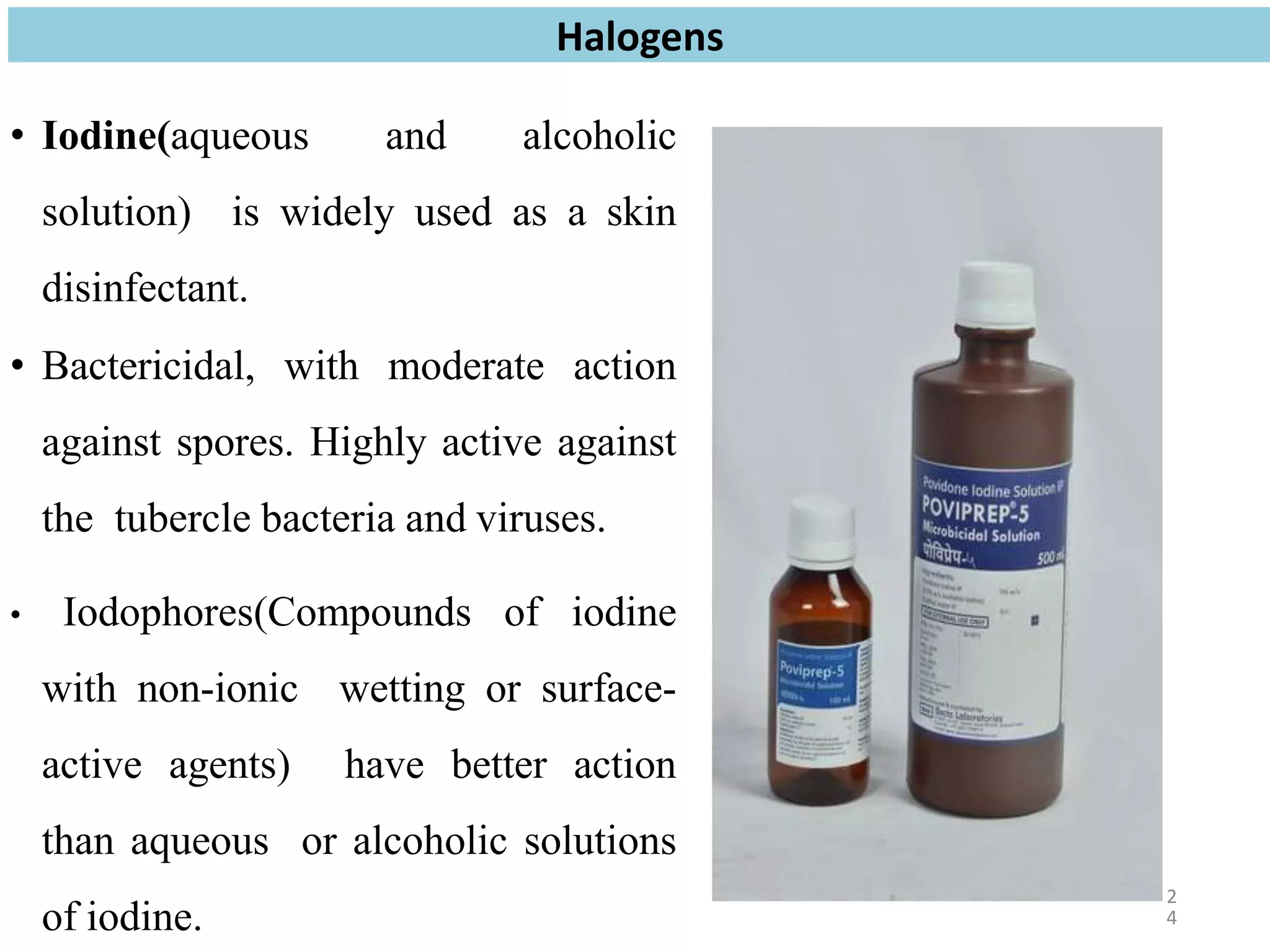 Chemical Disinfectants | PPTX