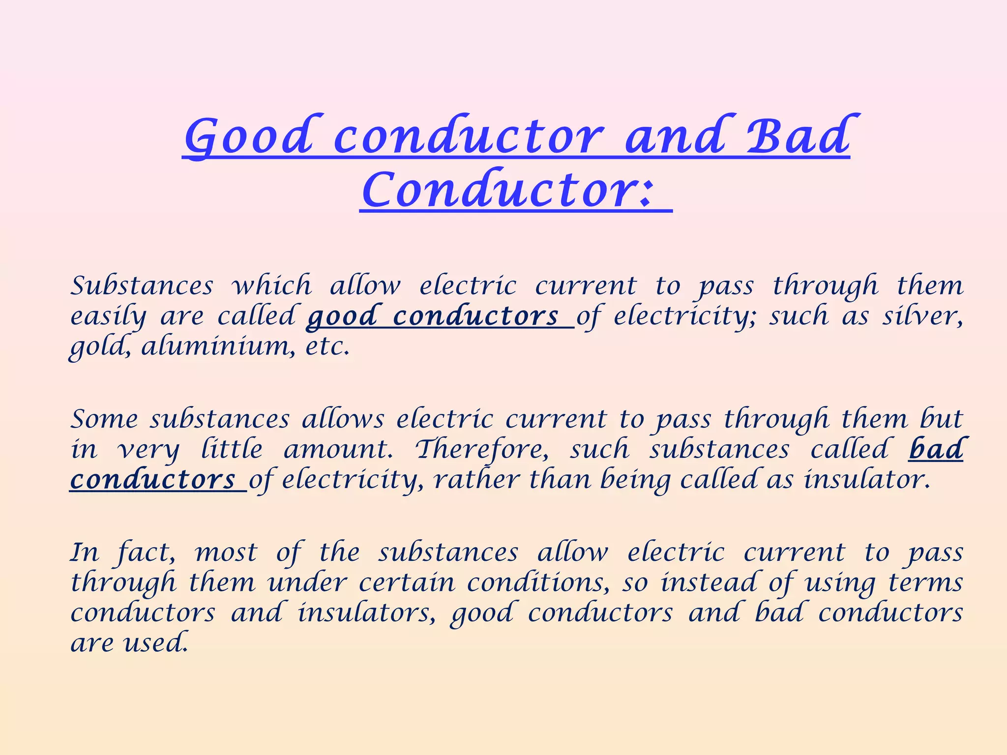 Chemical effects of electric current | PPT