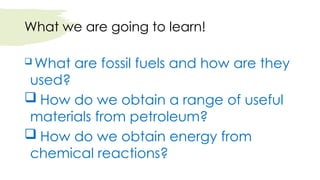 Cambridge IGCSE Chemistry 0654 Chapter 6 Chemical energetics | PPT