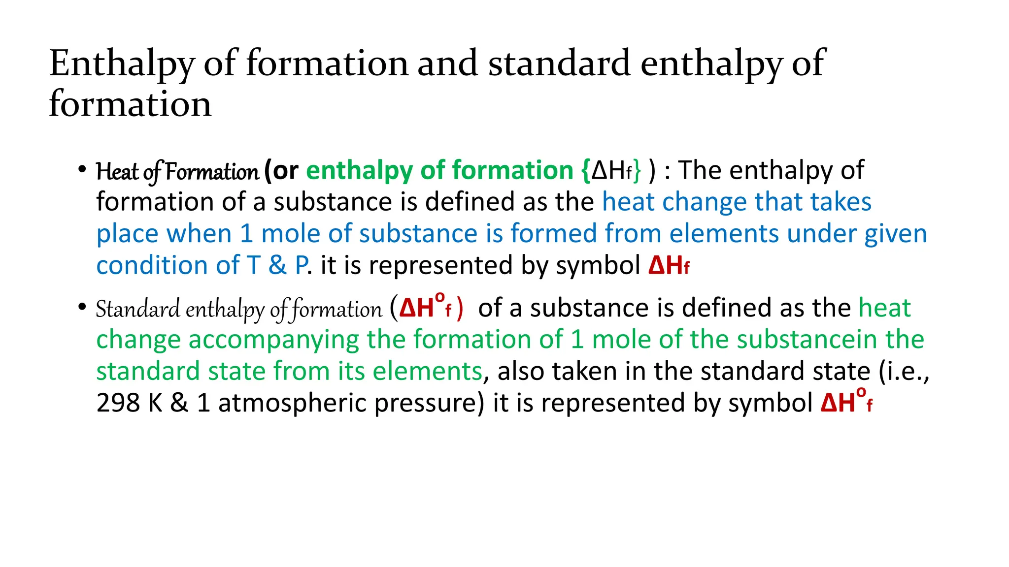 Chemical Energetics , Thermodynamics Standard State | PPTX