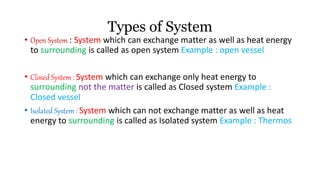 Chemical Energetics 03 , Thermodynamics Basic Concept | PPT