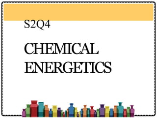 CHEMICAL ENERGETICS for IGCSE Chemistry revision | PPTX