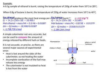 CHEMICAL ENERGETICS for IGCSE Chemistry revision | PPTX