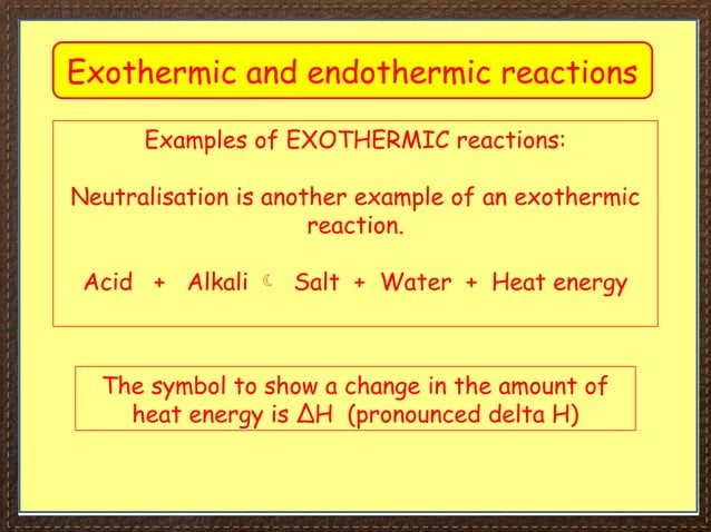 CHEMICAL ENERGETICS for IGCSE Chemistry revision | PPTX