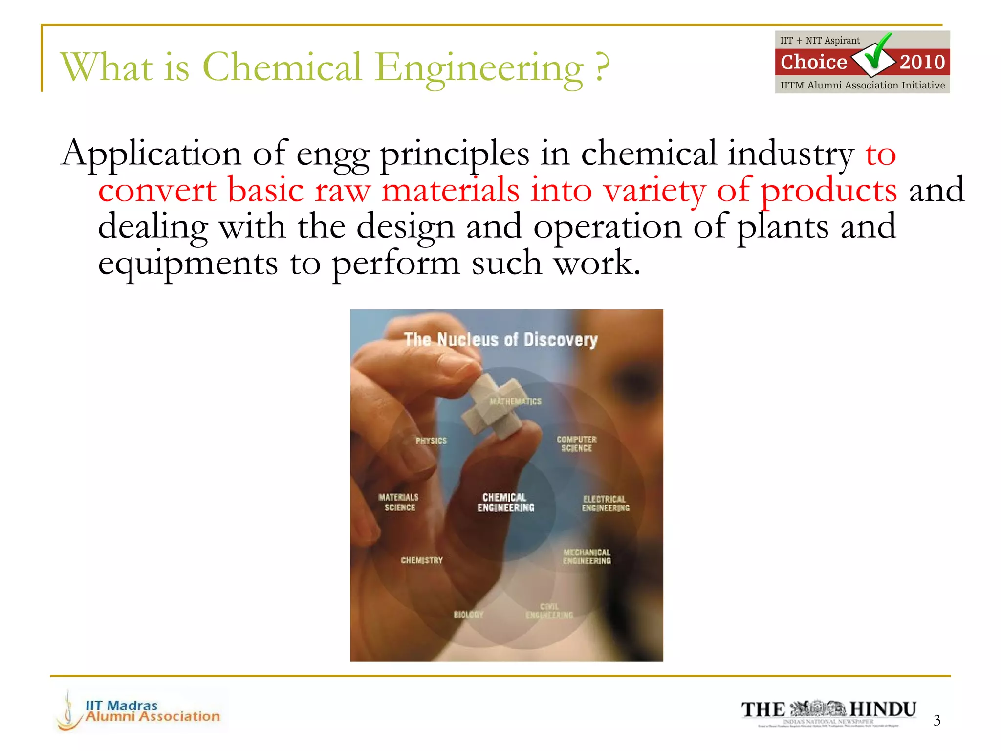 Careers in Chemical engineering | PPT