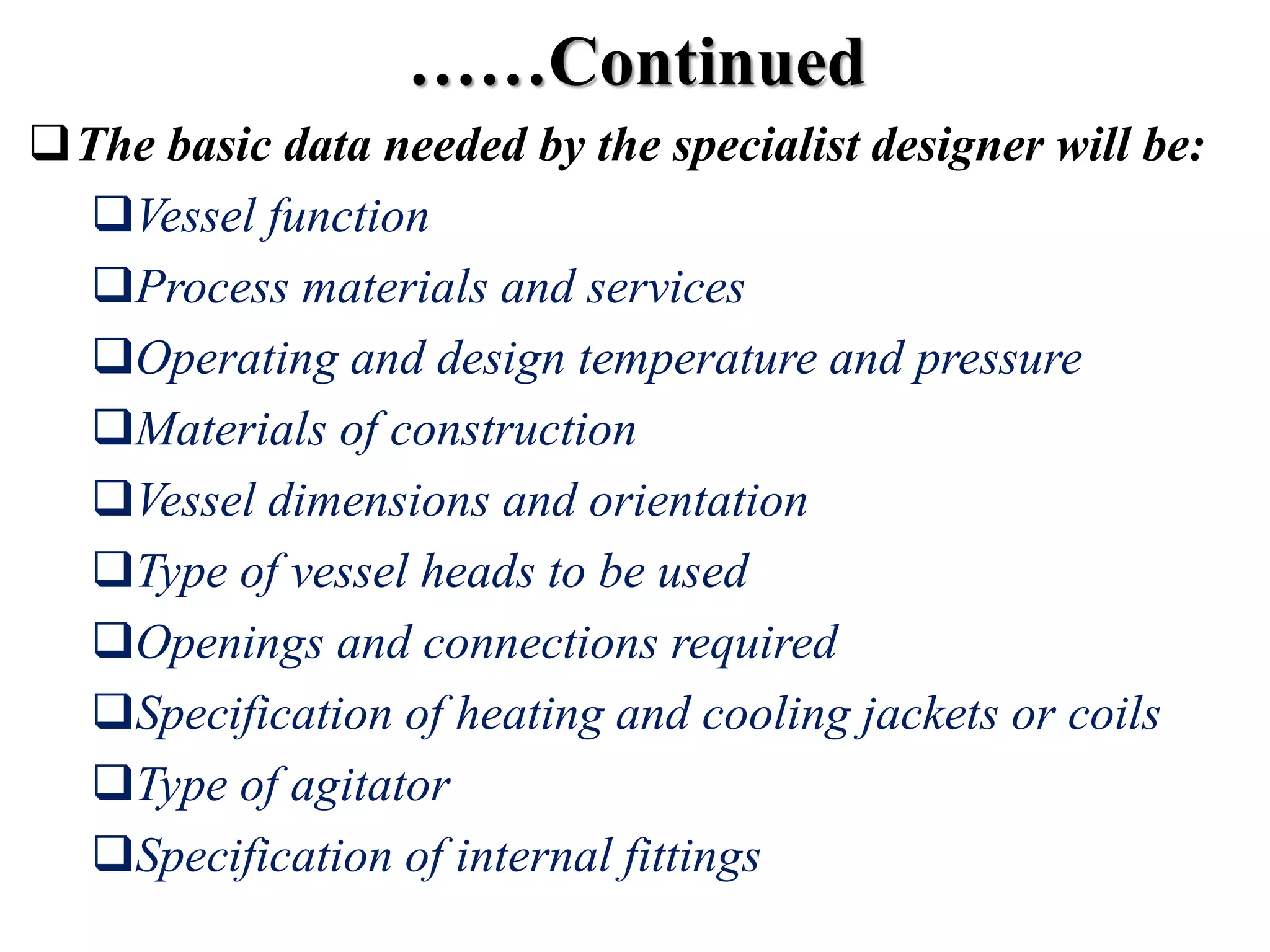 Chemical Engineering Apparatus Design lecture note | PDF