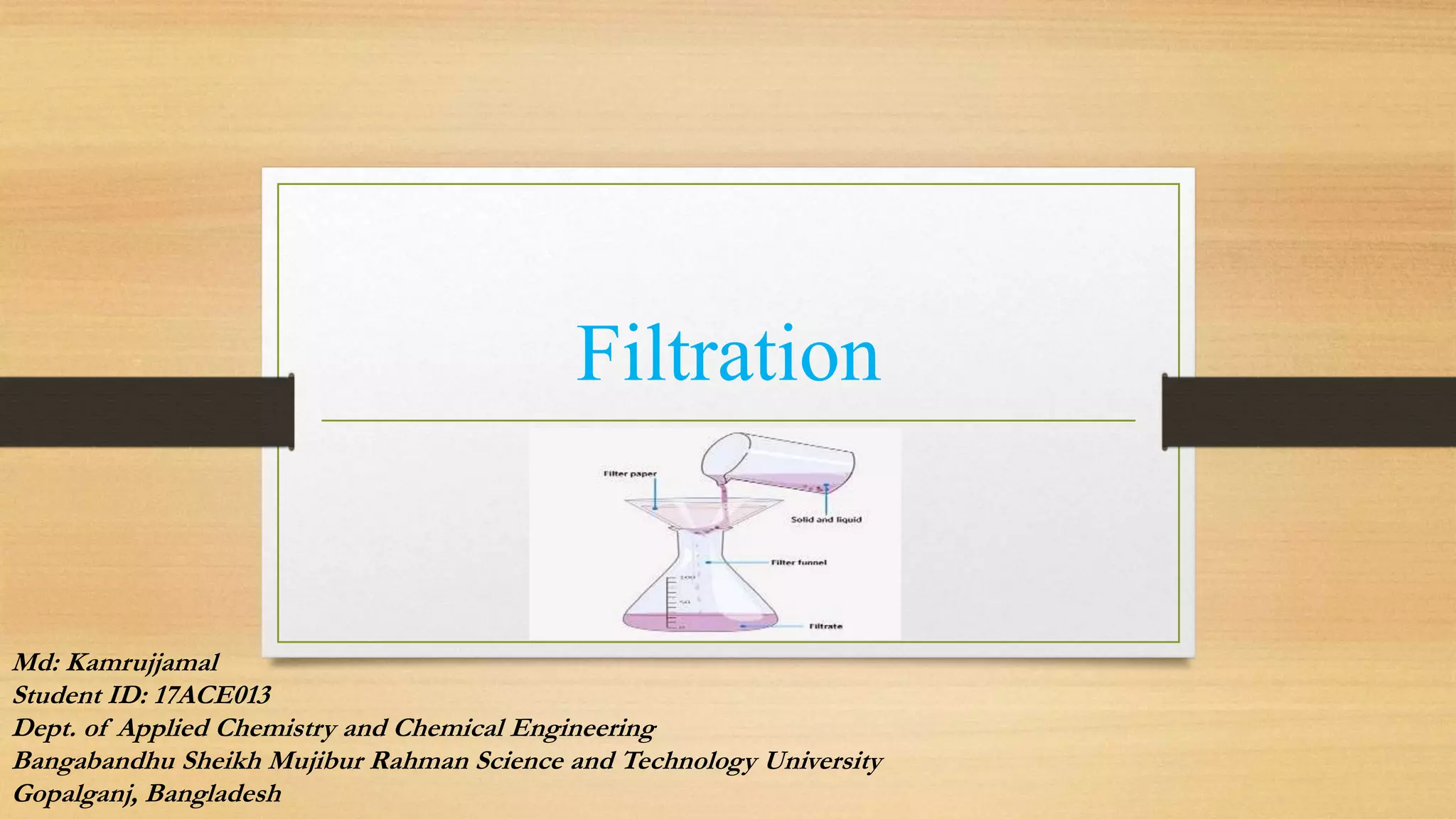 Filtration | PPTX
