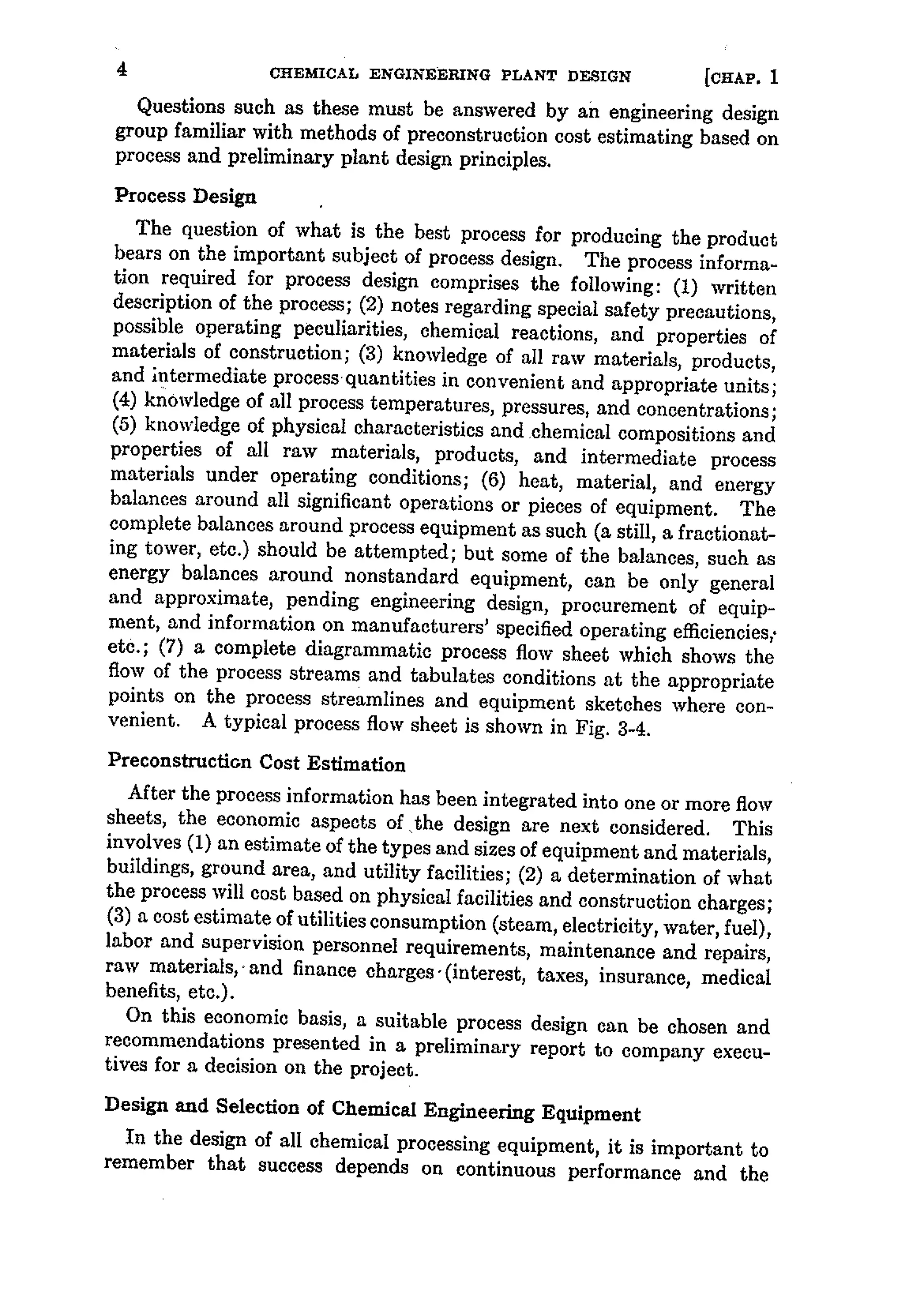 Chemical engineering plant design (Chemical engineering series ...