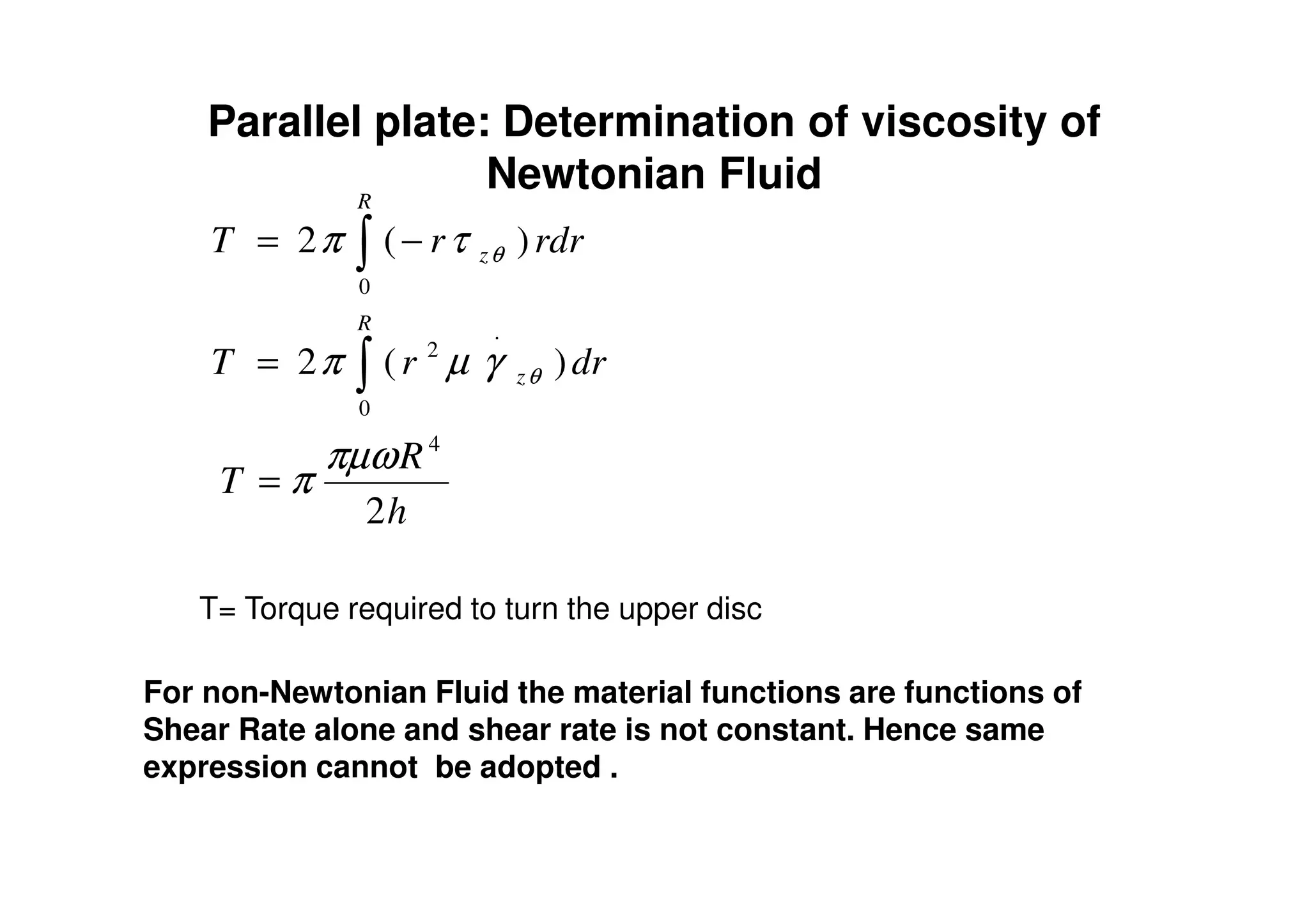characterization of newtonian & Non-Newtonian Fluids in Dynamic Shear ...