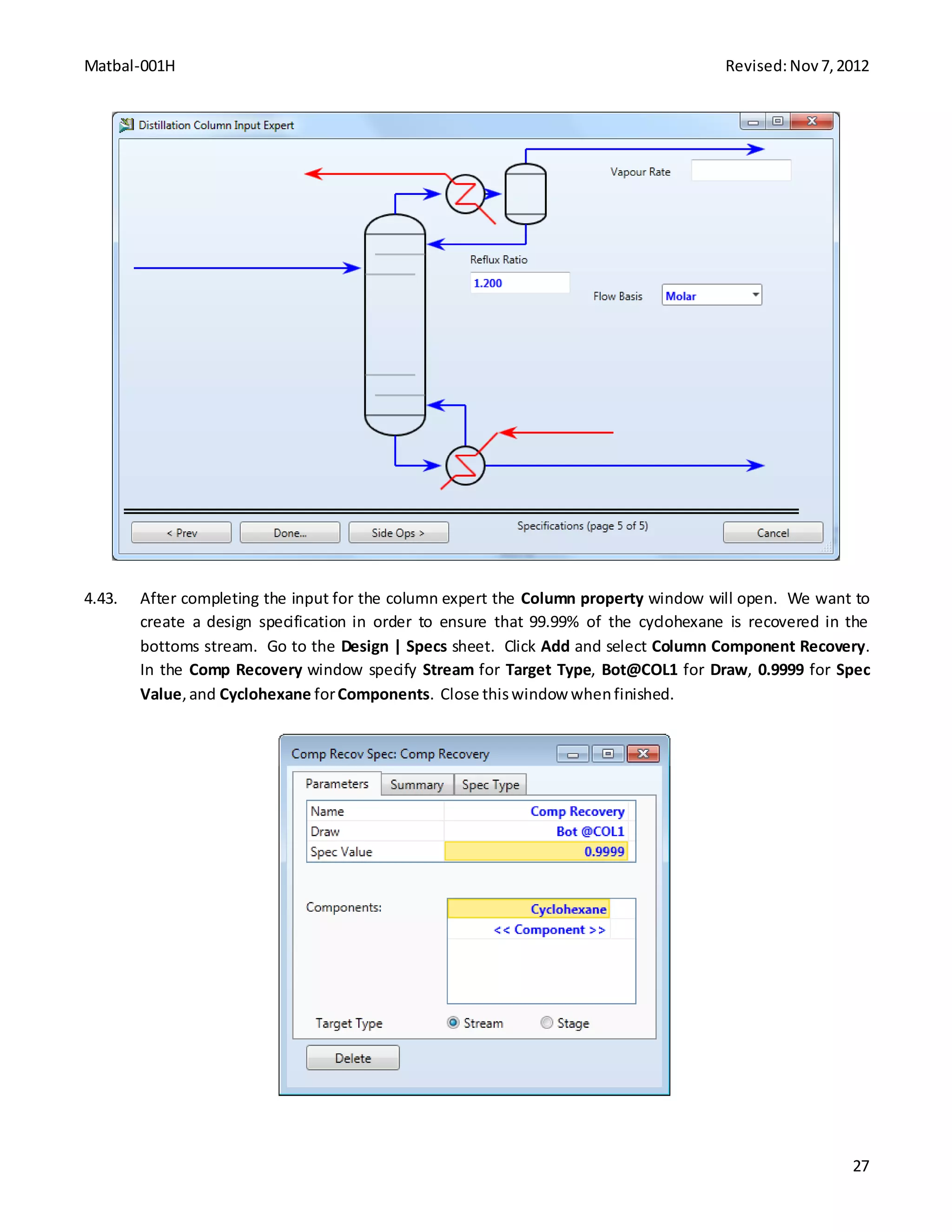 Chemical engineering simulations | PDF