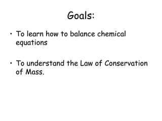 Chemical equations | PPT