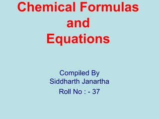 Chemical equations | PPT