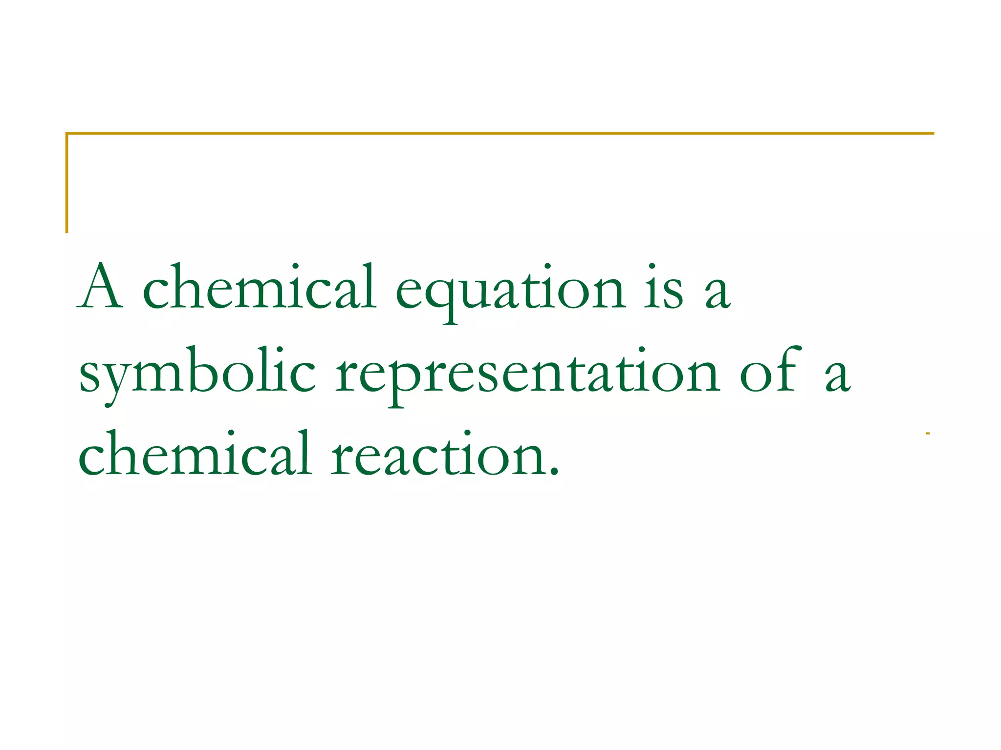 Balancing Chemical Equations | PPT