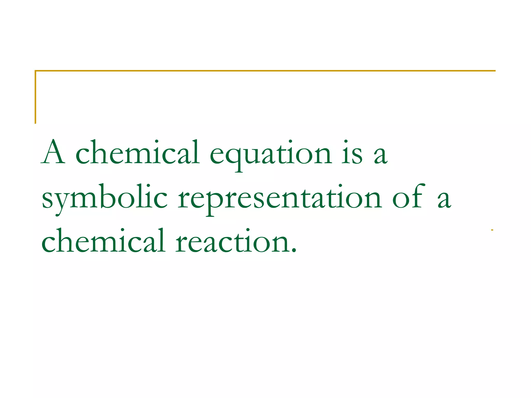 Balancing Chemical Equations | PPT
