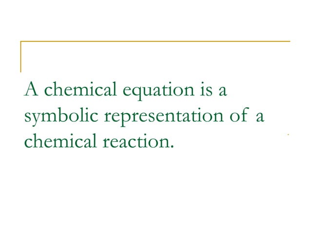 Balancing Chemical Equations | PPT