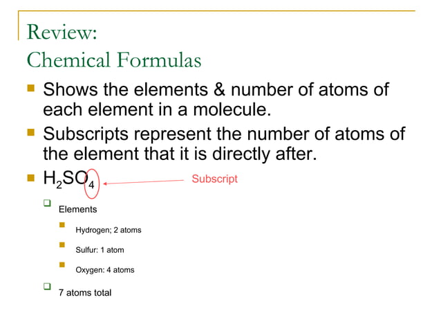 Balancing Chemical Equations | PPT