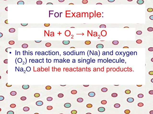 Chemical equations 11 | PPT