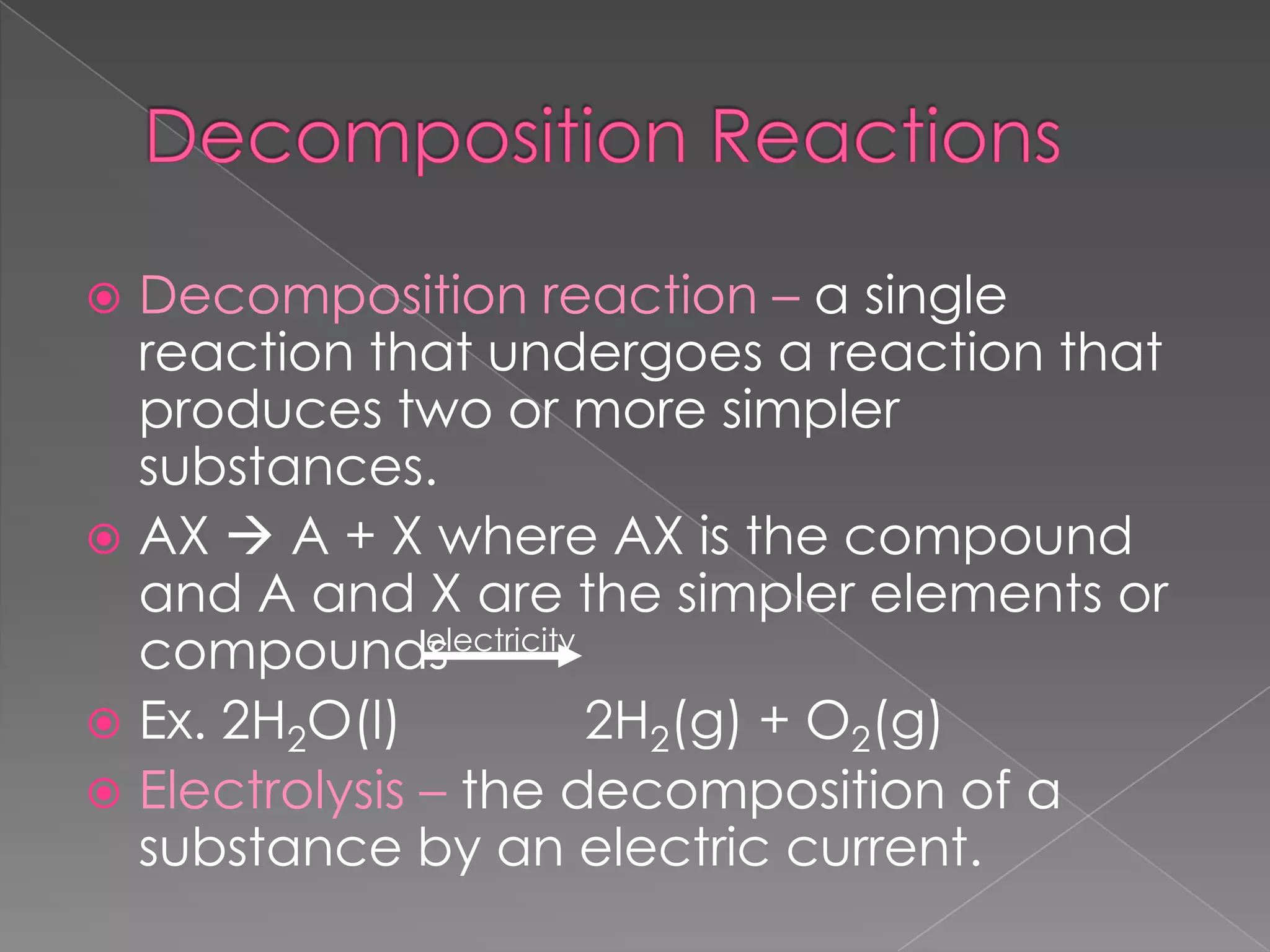 Chemical equations and reactions | PPTX