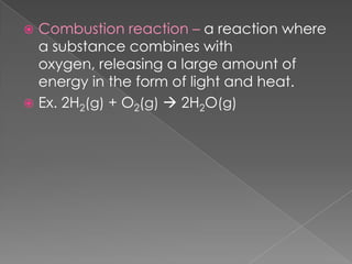 Chemical equations and reactions | PPTX