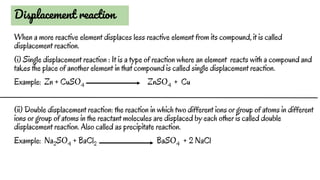 Class 10 l Science l Chemistry l Lesson 1: Chemical equations and ...