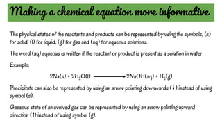 Class 10 l Science l Chemistry l Lesson 1: Chemical equations and ...