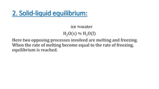Chemical equiilibrium | PPTX