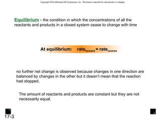 Chemical equilibrium | PPT