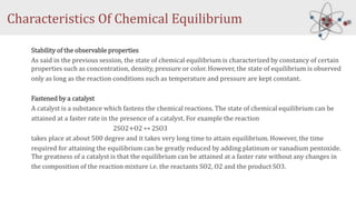 Chemical Equilibrium | PPTX