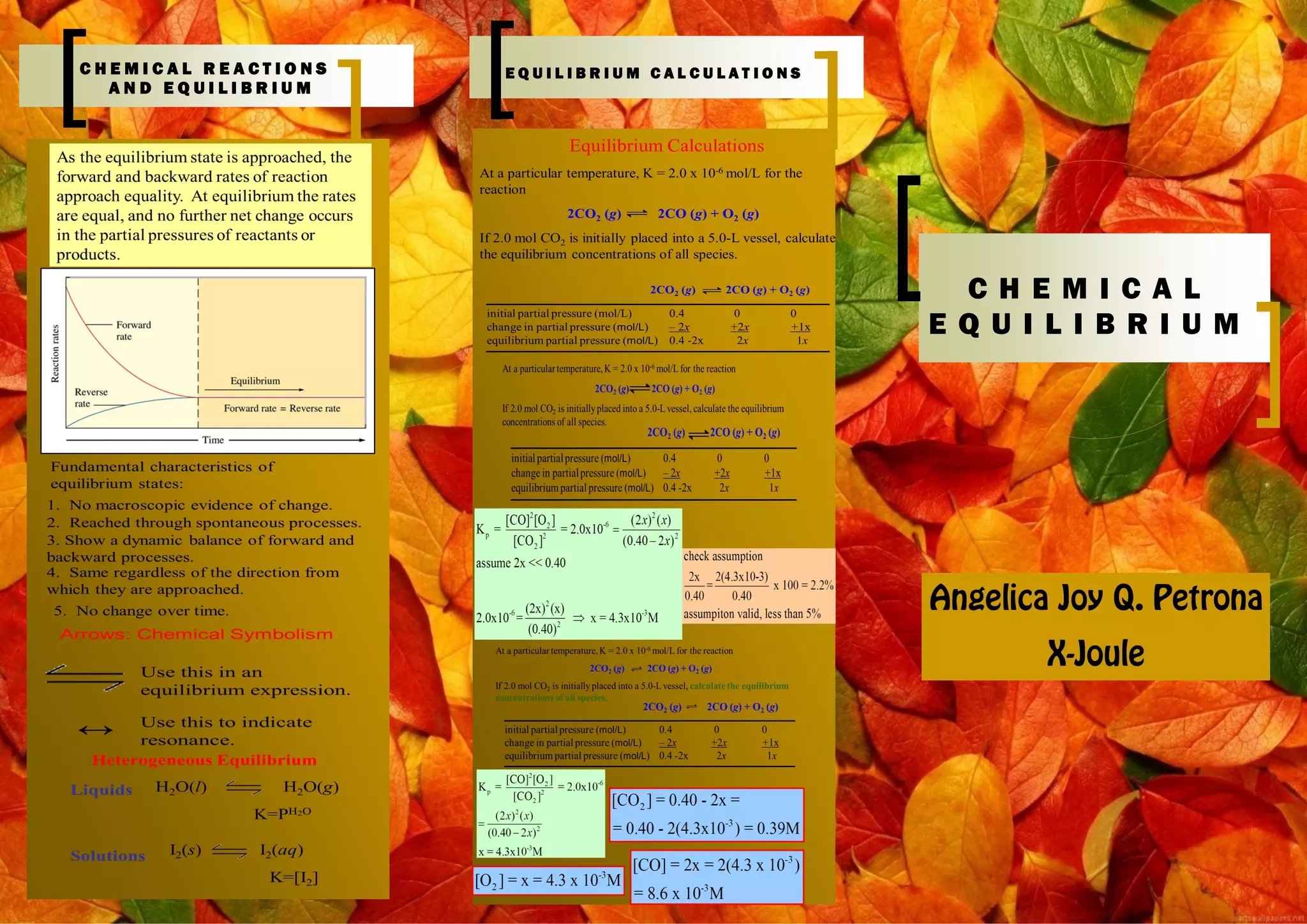 Chemical equilibrium | PPT