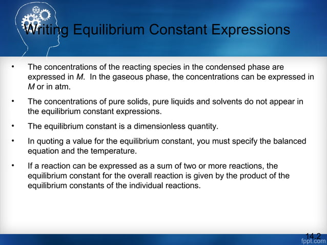 Chemical equilibrium | PPT | Chemistry | Science
