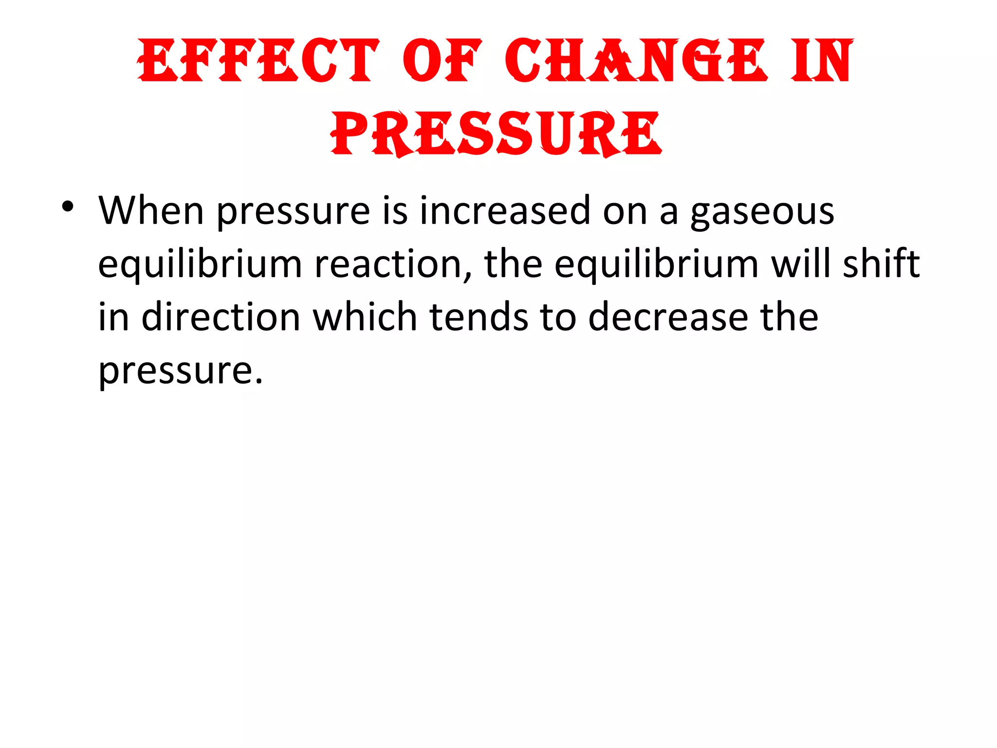 Chemical equilibrium | PPT